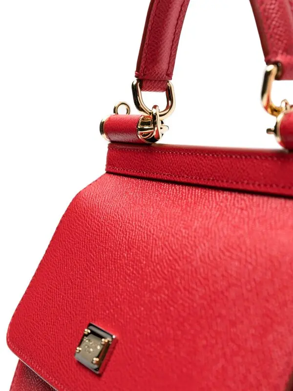 Dolce & Gabbana Medium Sicily Tote Bag - Red