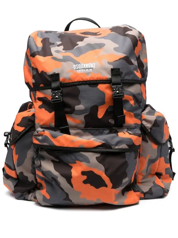 Dsquared2 Camouflage Print Backpack