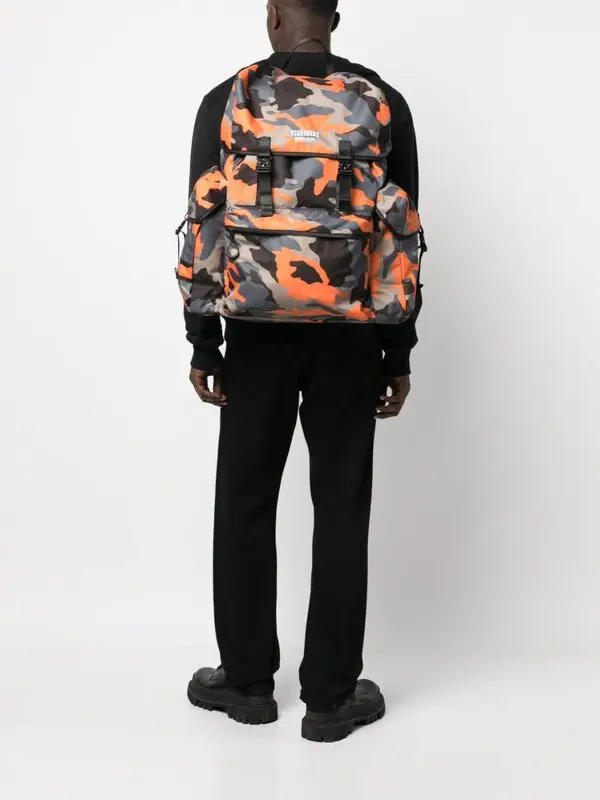Dsquared2 Camouflage Print Backpack