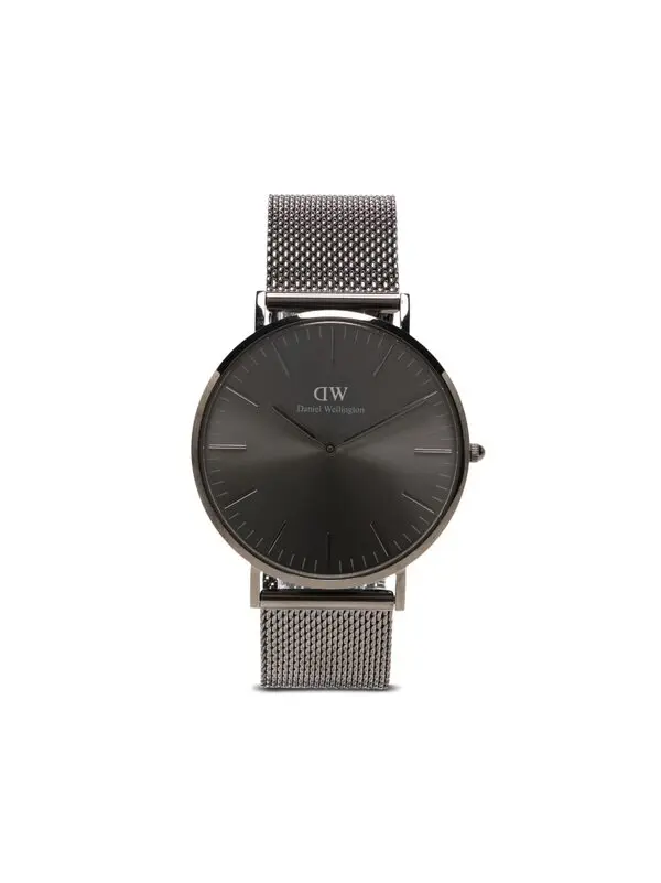 DANIEL WELLINGTON Classic Sterling 40mm Bracelet Watch - Black