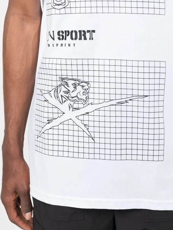 PLEIN SPORT Graphic-print Short-sleeve T-shirt