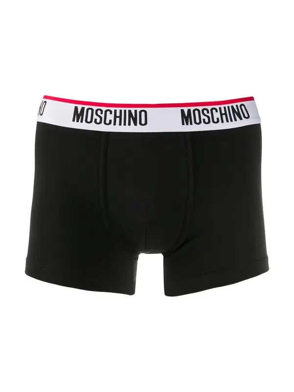 Moschino Logo Trim Boxers