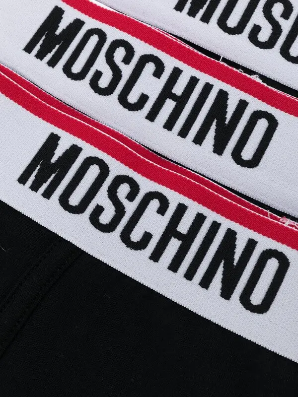 Moschino Logo Trim Boxers