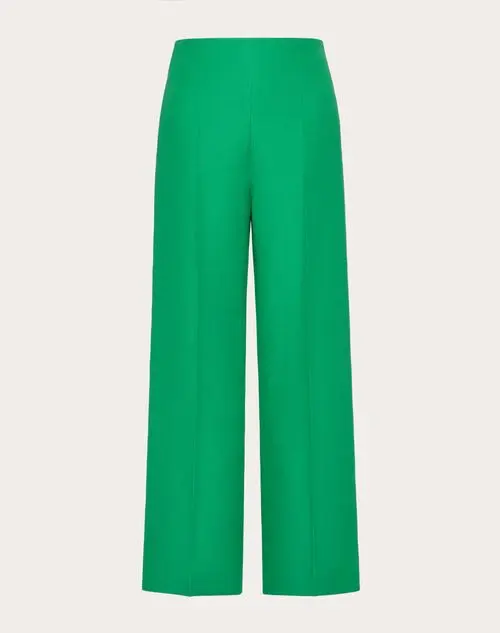 Valentino Garavani Crepe Couture Trousers - Green