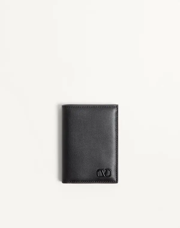 Valentino Garavani Vlogo Signature Cardholder - Black