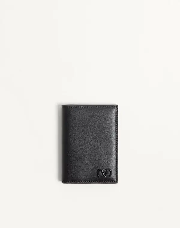 Valentino Garavani Vlogo Signature Cardholder - Black