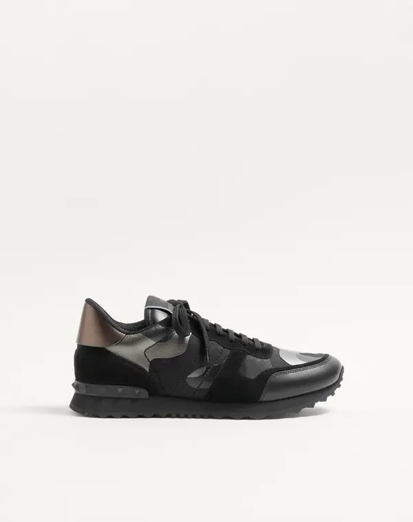 Valentino Garavani Rockrunner Sneaker - Black
