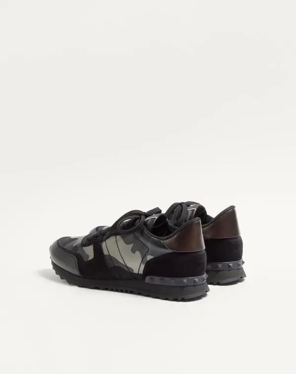 Valentino Garavani Rockrunner Sneaker - Black