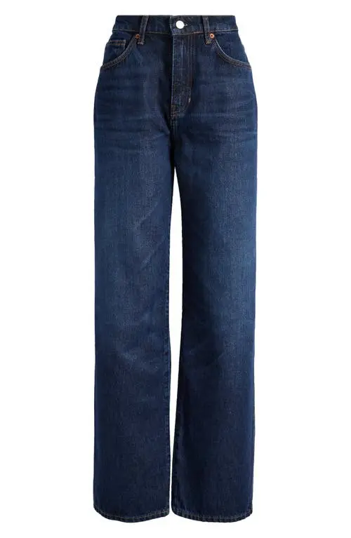 Reformation Val Baggy Straight Leg Jeans - Ahurani | Editorialist