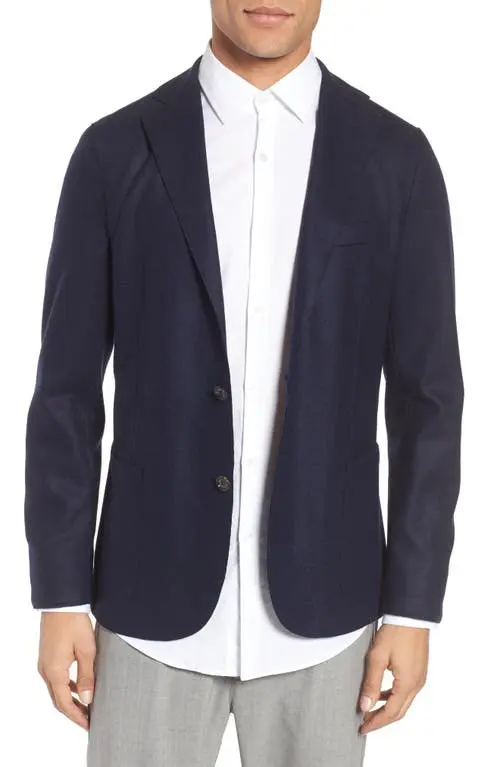 Eleventy Slim Fit Wool Blend Sport Coat