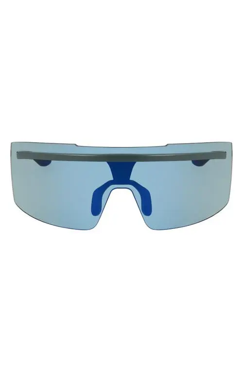Nike Echo Shield Sunglasses - Matte Vintage Green / Blue Mir