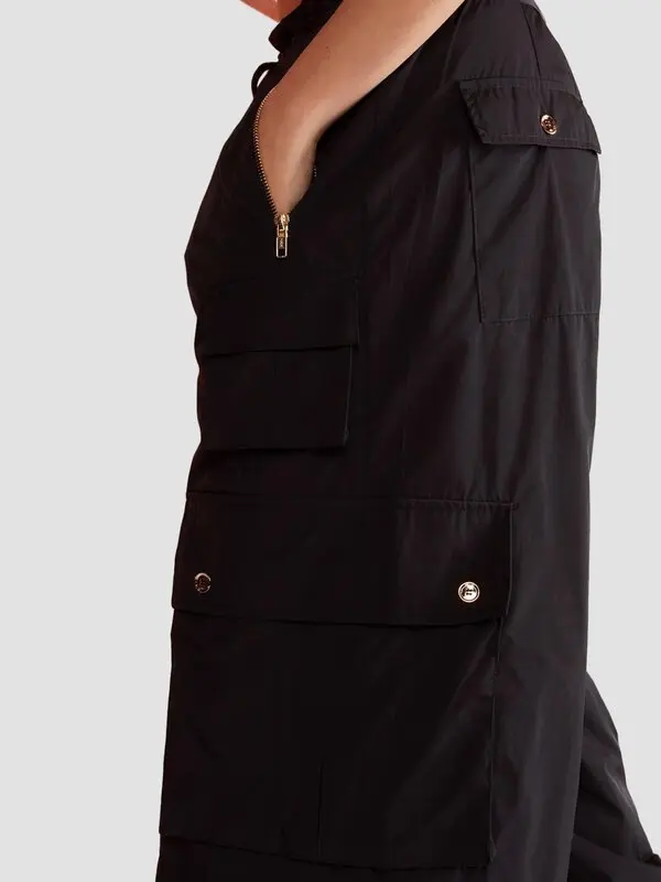 Cynthia Rowley Relaxed Nylon Cargo Pants
