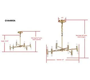 SAFAVIEH Gale Chandelier