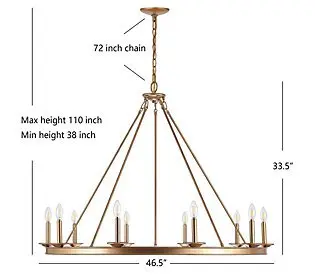 SAFAVIEH Telta Chandelier