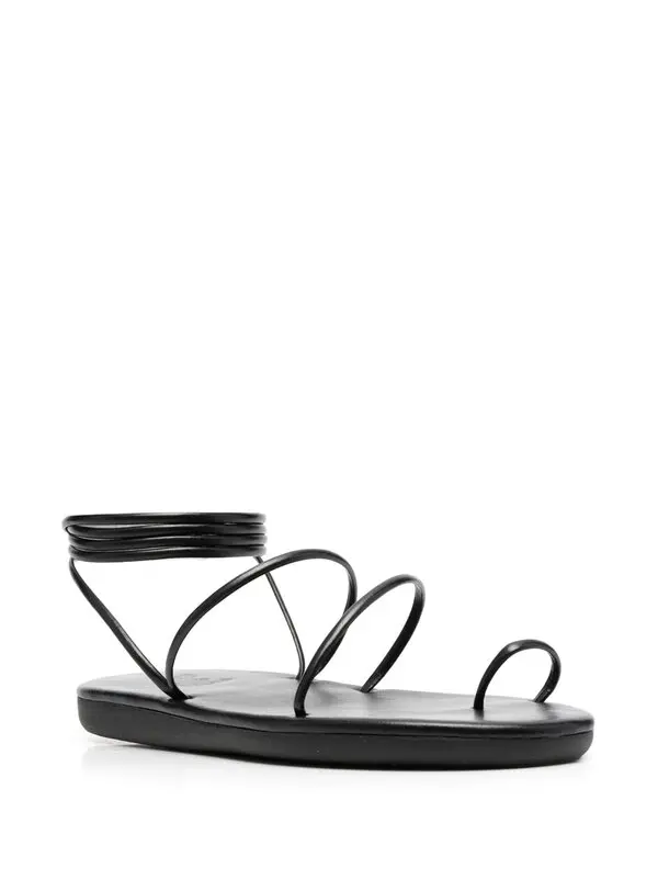 ANCIENT GREEK SANDALS Du Open-toe Sandals - Black