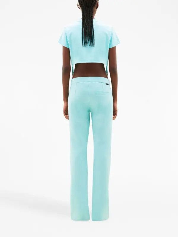 COURREGES Flared Trousers - Blue