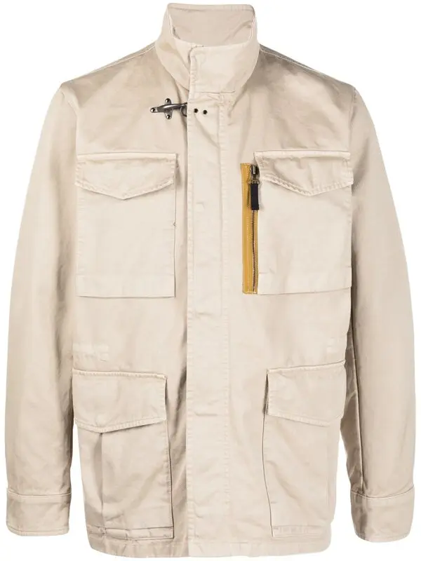 FAY Multiple-pocket Field Jacket - Neutrals