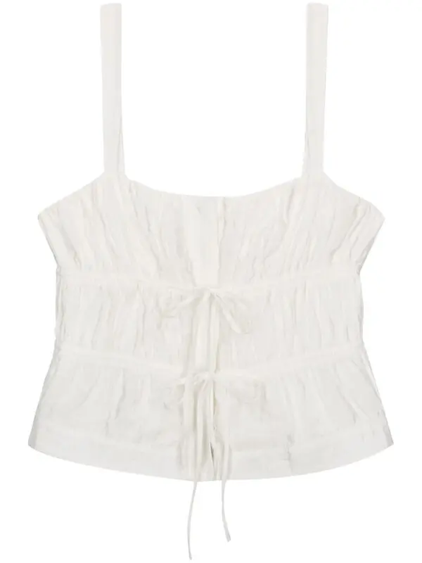 Simkhai Abilene Pintuck Top