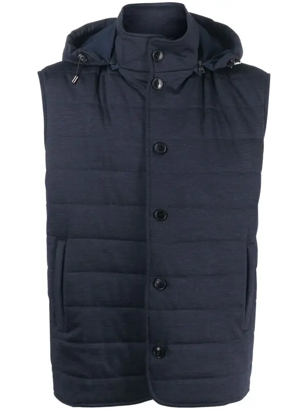 MANZONI 24 Hooded Padded Gilet