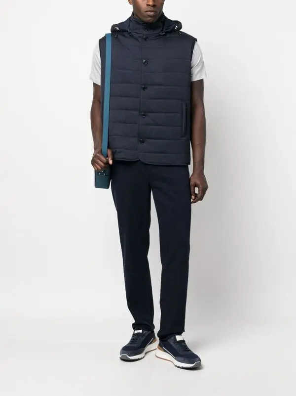 MANZONI 24 Hooded Padded Gilet