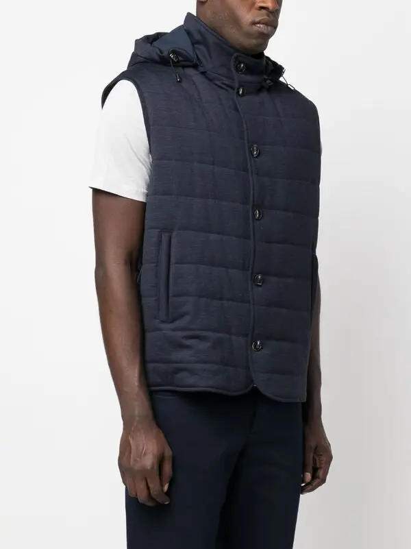 MANZONI 24 Hooded Padded Gilet