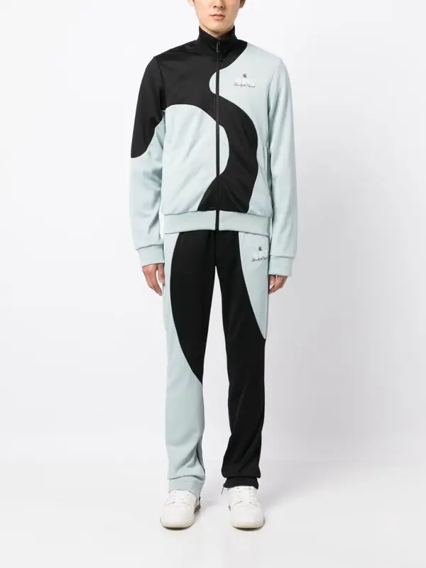 Off-White Logo-motif Colour-block Track Pants
