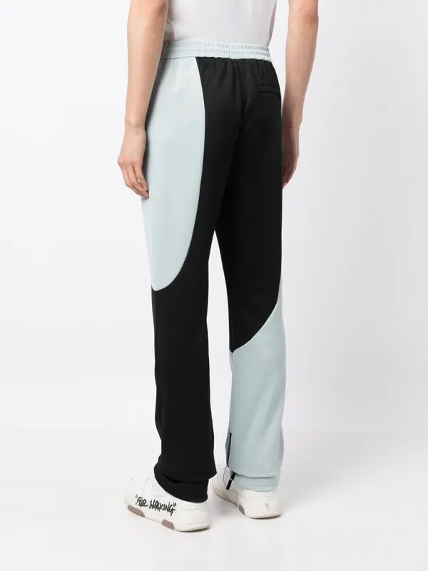 Off-White Logo-motif Colour-block Track Pants