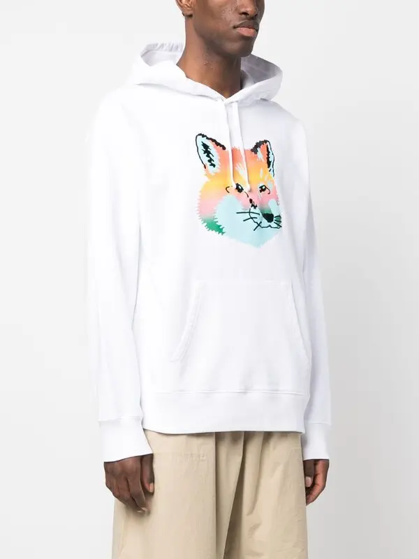 Maison Kitsuné Fox-print Hoodie