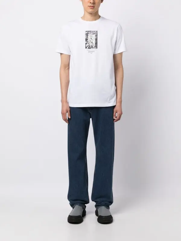 Off-White Graphic-print Cotton T-shirt