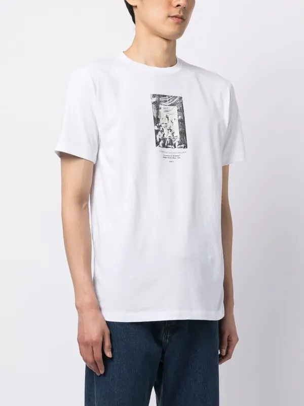 Off-White Graphic-print Cotton T-shirt