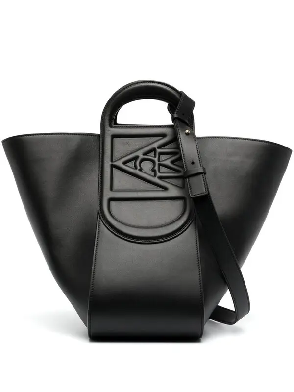 Mcm Large Travia Leather Tote Bag