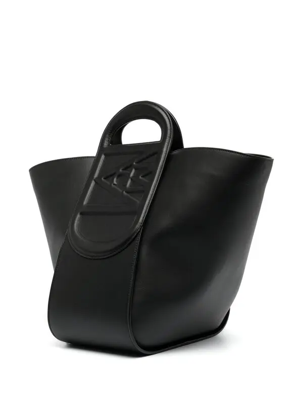 Mcm Large Travia Leather Tote Bag