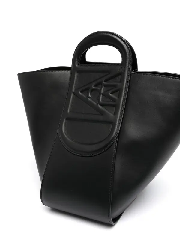Mcm Large Travia Leather Tote Bag
