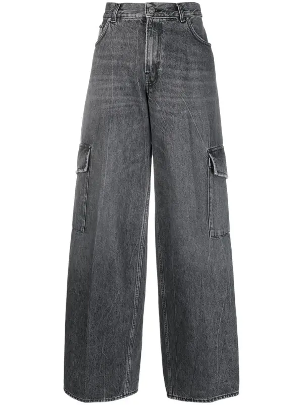 HAIKURE Bethany Marble Cargo Trousers