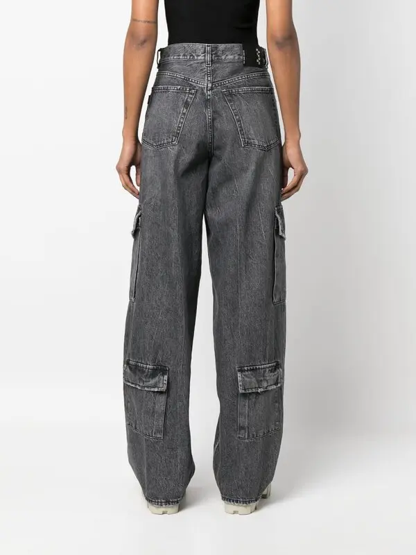 HAIKURE Bethany Marble Cargo Trousers