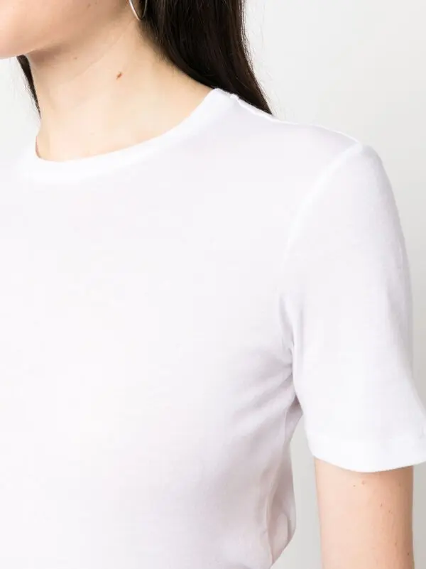 SEMICOUTURE Lettuce-hem T-shirt