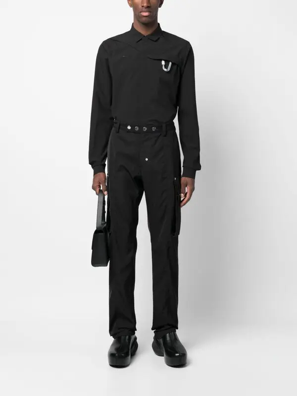 HELIOT EMIL Carabiner-detail Plain Shirt