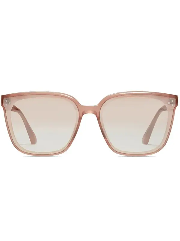GENTLE MONSTER Transparent-rectangle-frame Tonal Sunglasses