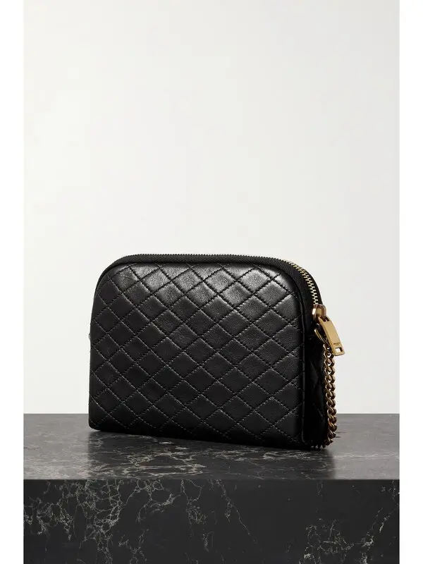 Saint Laurent Gaby Medium Shoulder Bag - Black