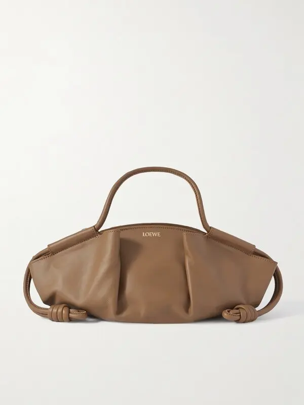 Loewe Paseo Leather Shoulder Bag