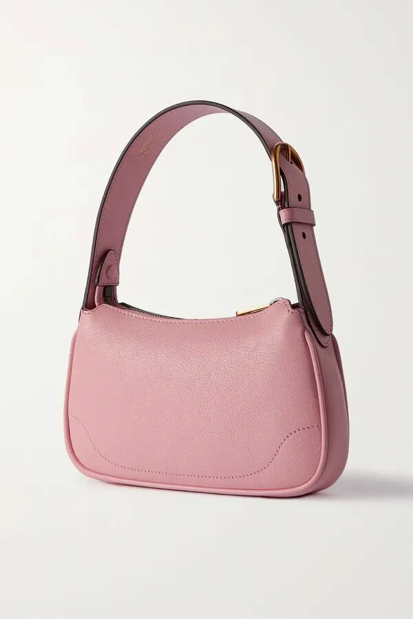 Gucci Aphrodite Embellished Textured-leather Shoulder Bag | Lt