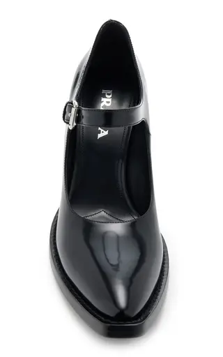Prada Leather Pumps - Black