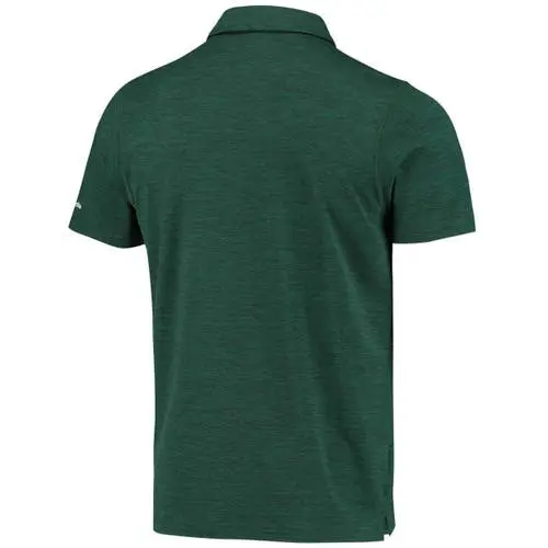Columbia Michigan State Spartans Tech Trail Omni-shade Polo