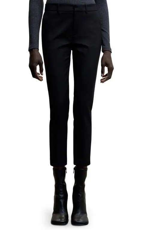 Mango Slim Fit Suit Pants - Black