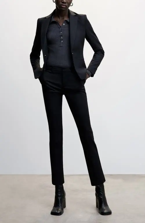 Mango Slim Fit Suit Pants