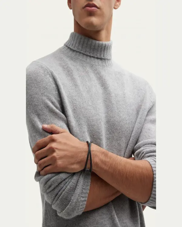 Tateossian Double-wrap Rubber Bracelet