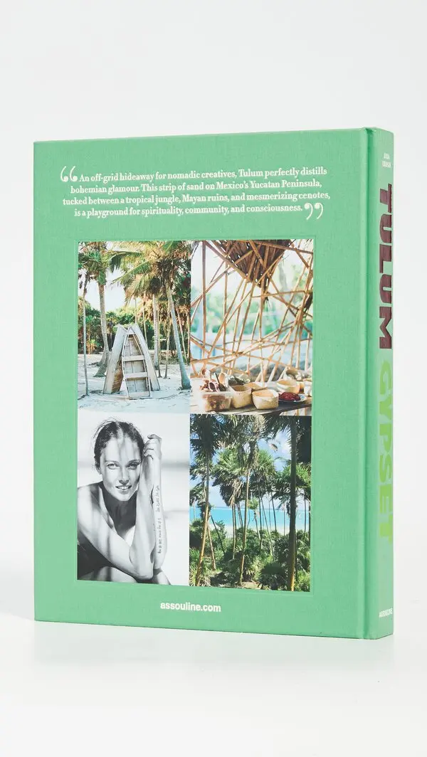 Assouline Tulum Gypset Book - Green