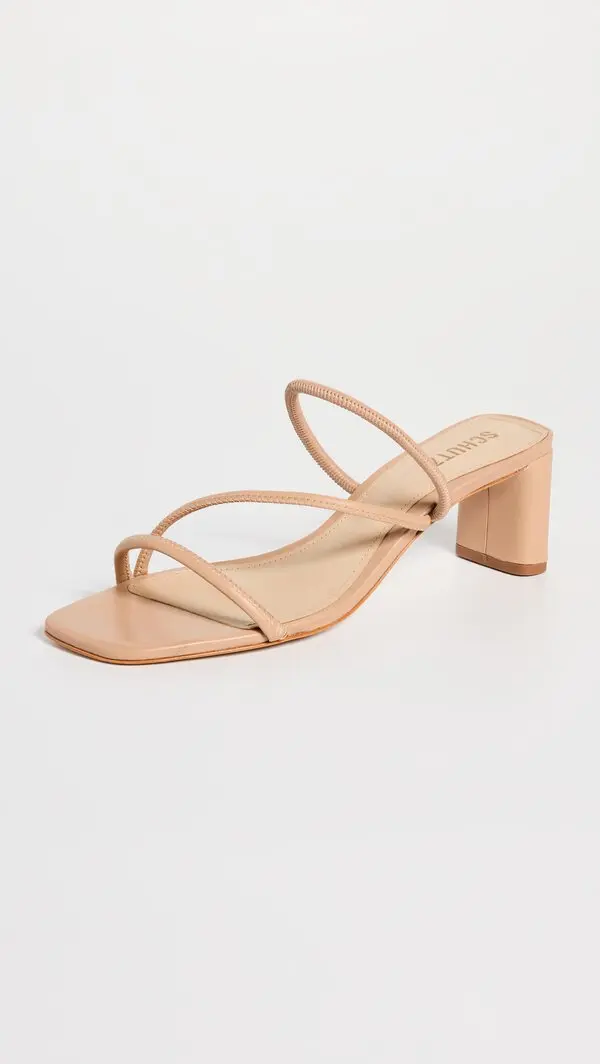 Schutz Chessie Mid Heel Sandals
