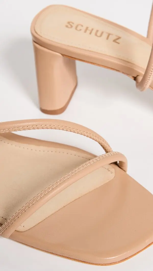 Schutz Chessie Mid Heel Sandals