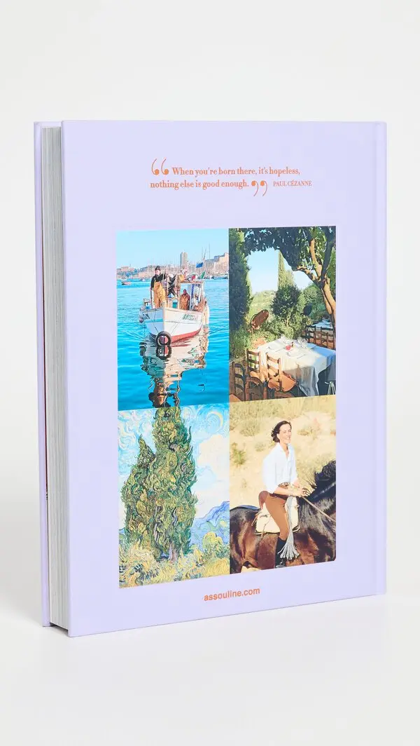 Assouline Provence Glory Book - Purple